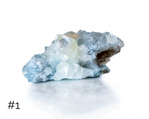 Zeolite Minerals Cluster - Baby Blue – Crystal Bliss Geodes