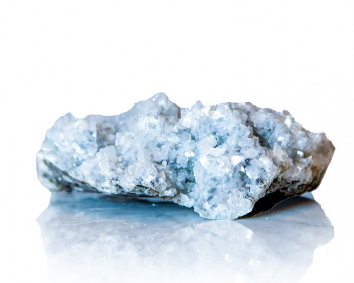Zeolite Minerals Cluster - Baby Blue – Crystal Bliss Geodes